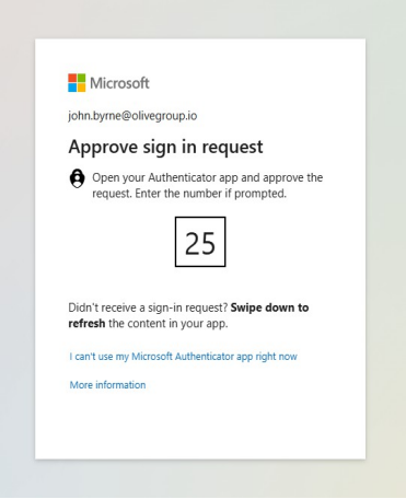Sign in to your Apps – Olive for Education